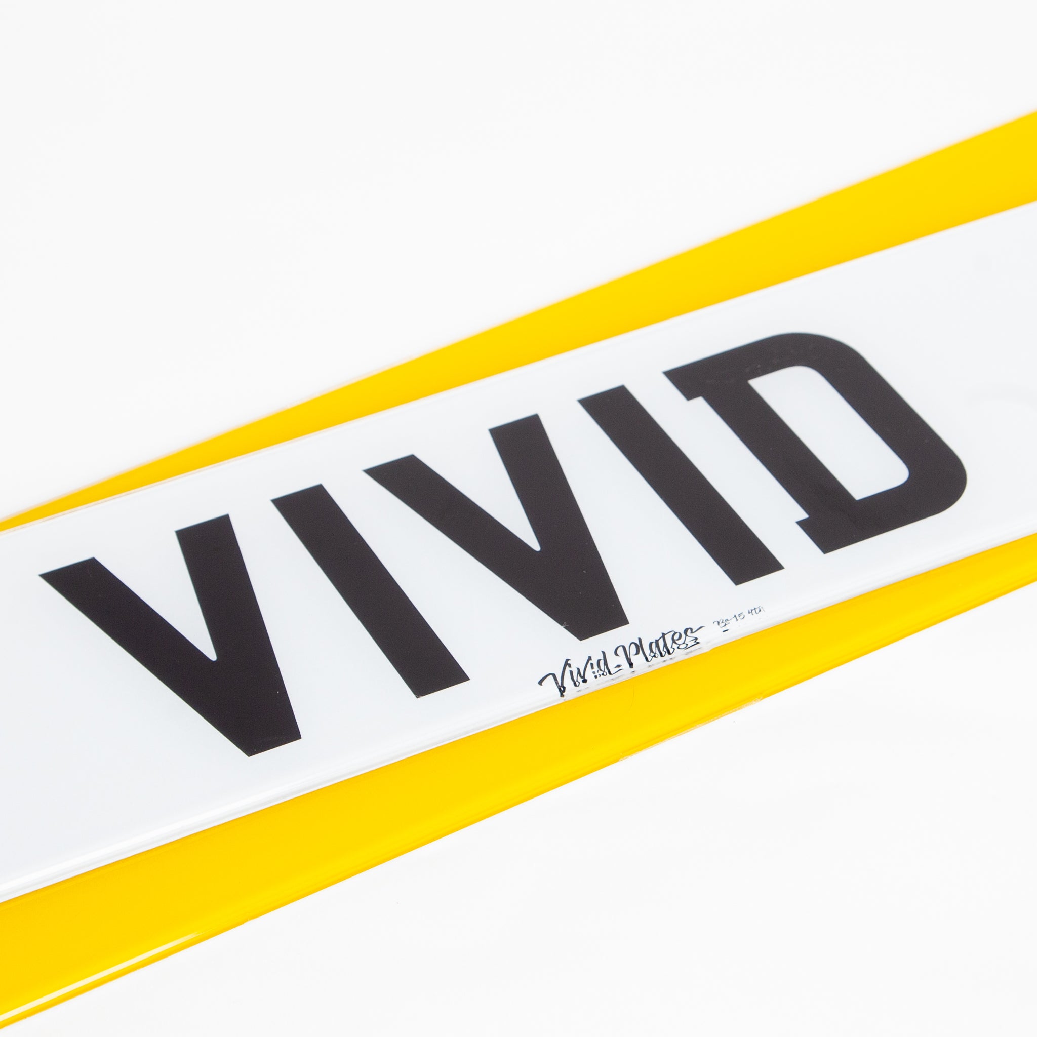 Standard Number Plate Printing | Vivid Plates